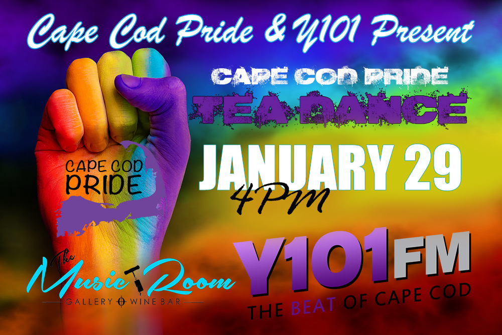 SUNDAY, JANUARY 29 . 4PM . CAPE COD PRIDE TEA DANCE | The Music Room